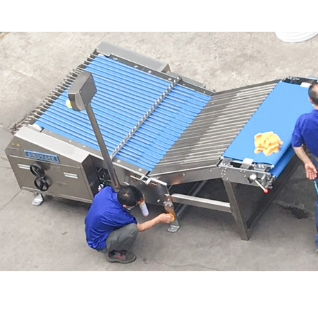 SINOBAKE Automatic Professional Biscuit Sorting Machine Star Wheel ...